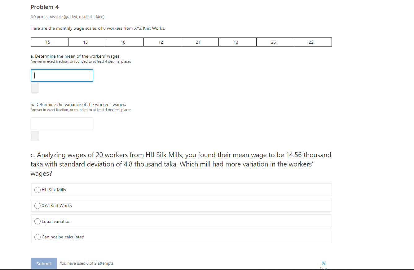 Solved Problem 4 6.0 points possible (graded, results | Chegg.com