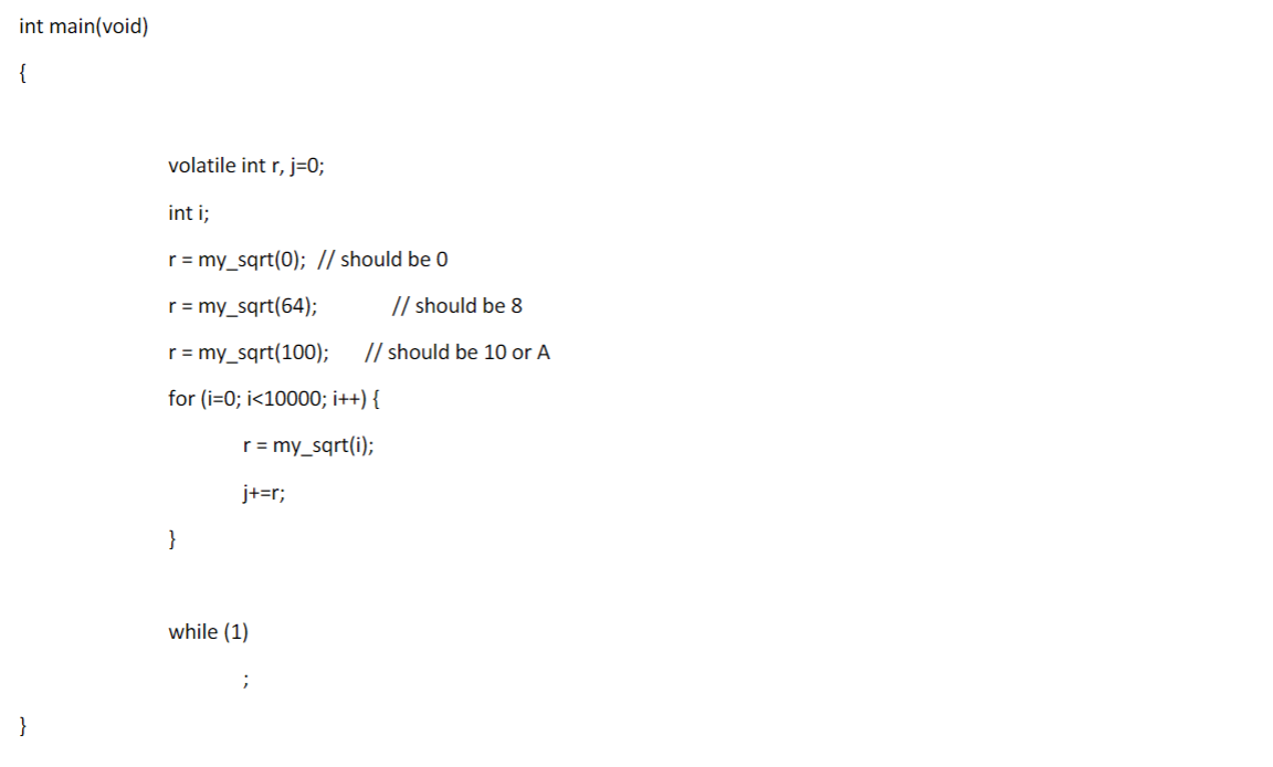 Solved Create a square root solver using ARM instructions in | Chegg.com