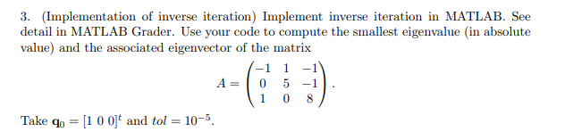 Solved Use the Matlab format I provided for coding, Do not | Chegg.com