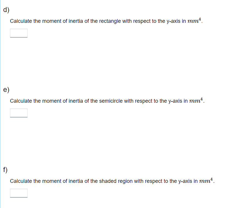 Solved The shaded region above consists of a rectangle with | Chegg.com
