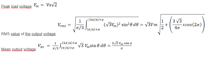 Solved P. Three Phase Full wave Controlled Bridge Rectifier | Chegg.com