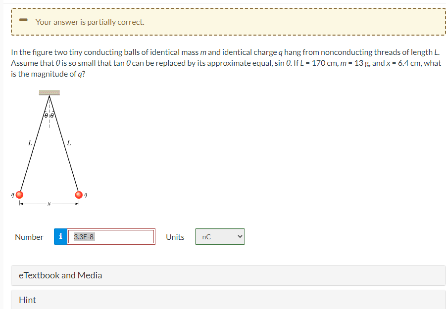Solved In the figure two tiny conducting balls of identical | Chegg.com