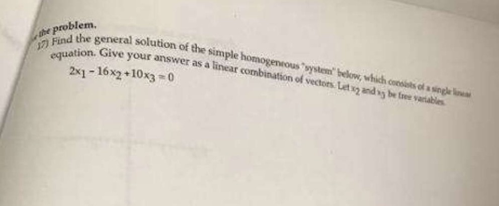 Solved the problem, a Find the genera equation. Give yo | Chegg.com