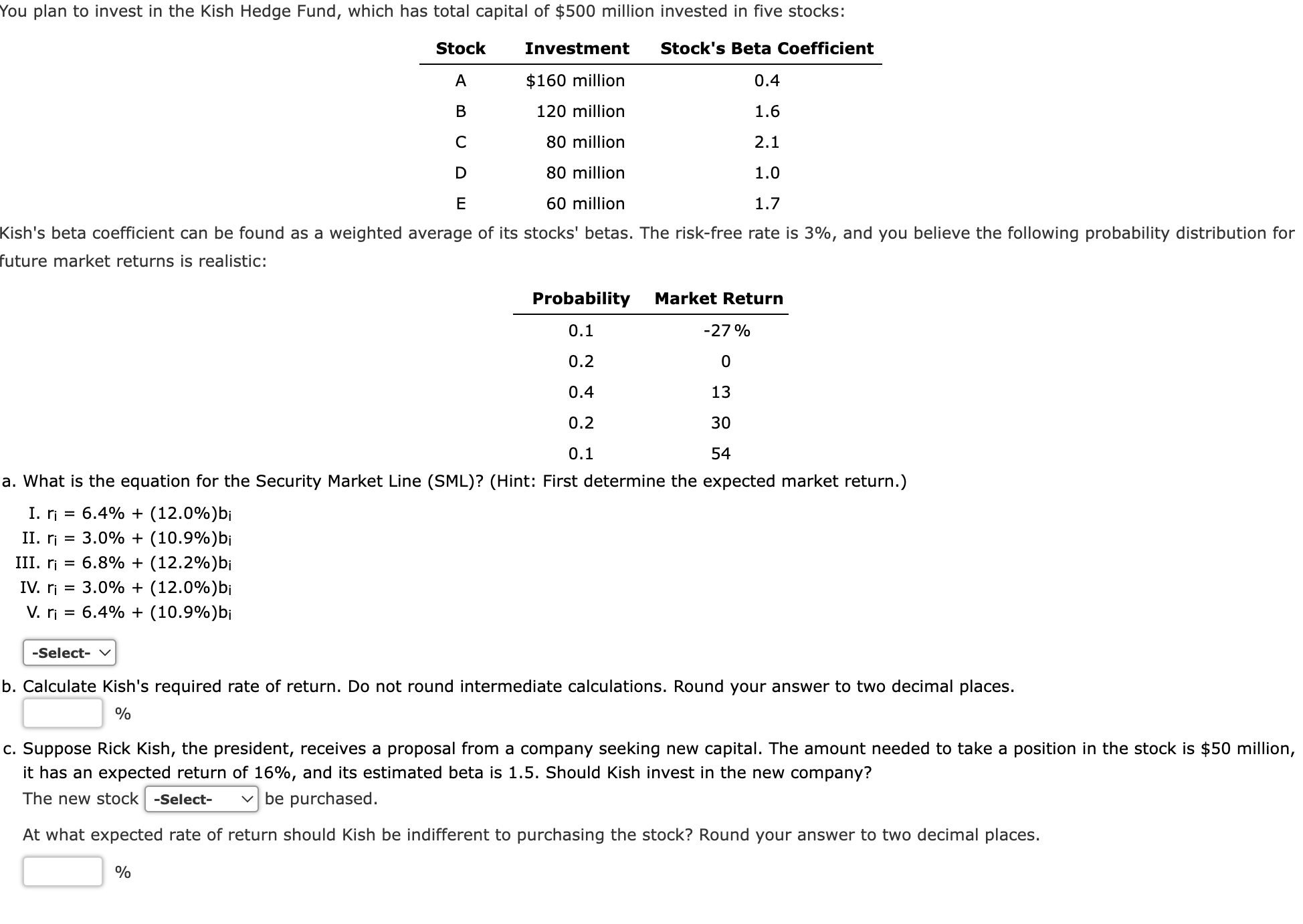 Solved Kish's beta coefficient can be found as a weighted | Chegg.com