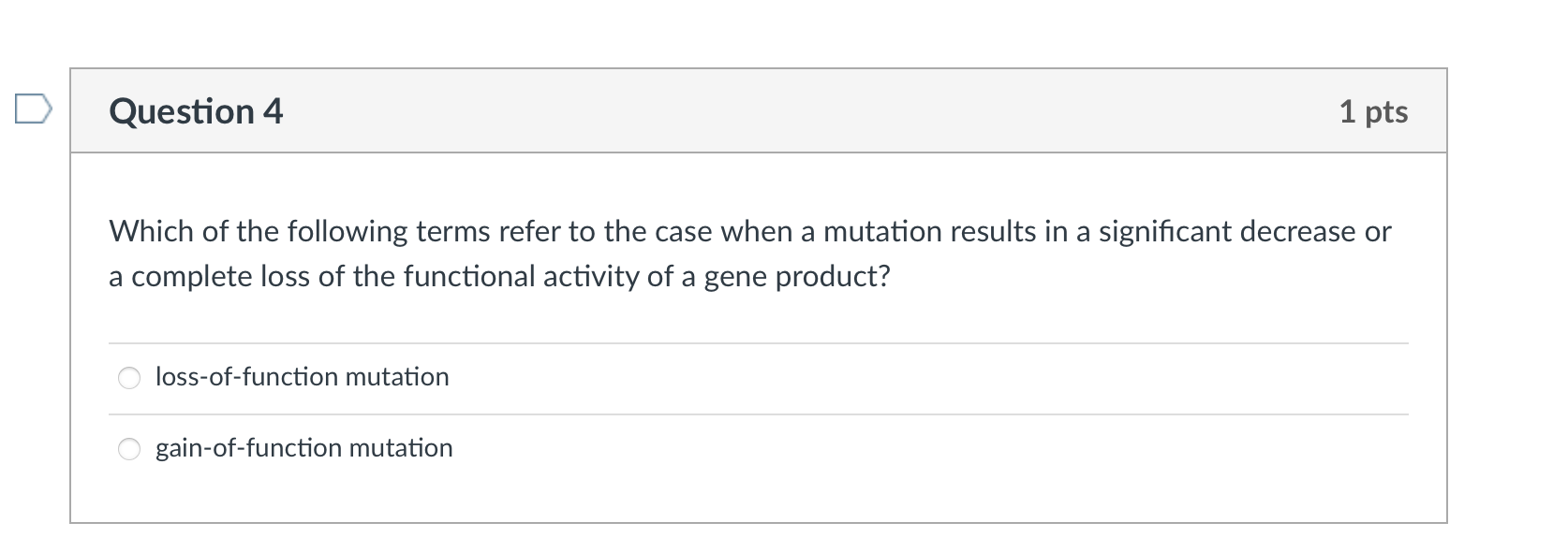 Solved Which Of The Following Terms Refer To The Case When A