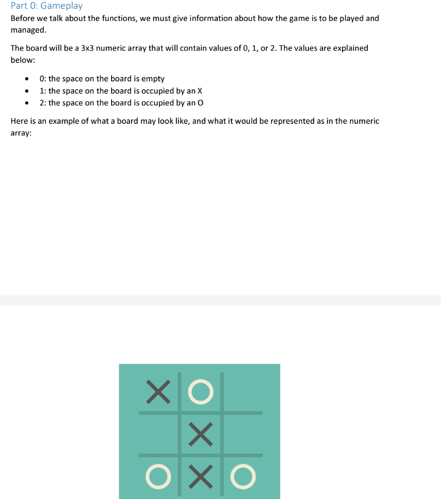 Solved Tic-Tac-Toe is a two player game where each player is | Chegg.com