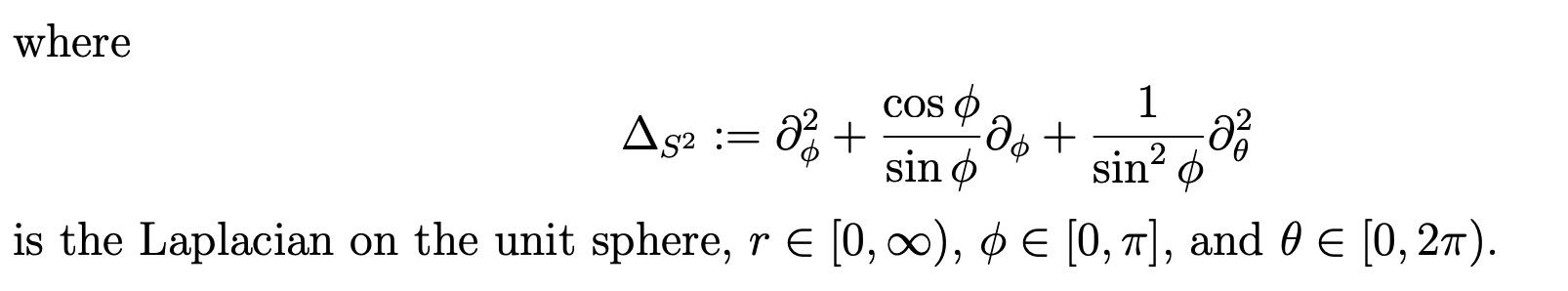 Solved Show That In Spherical Coordinates The Laplacian
