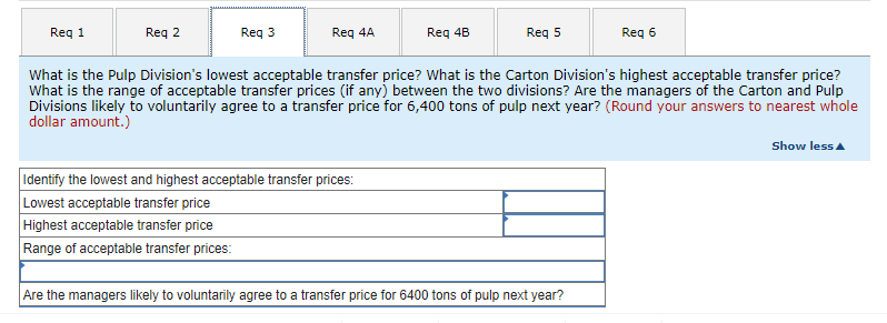 Solved Problem 11-20 (Algo) Transfer Price with an Outside | Chegg.com