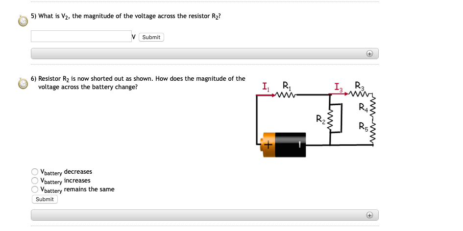 Solved A circuit is constructed with five resistors and one | Chegg.com