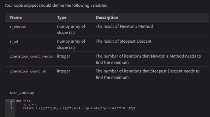 Newton's Method vs. Steepest Descent In the last MC | Chegg.com