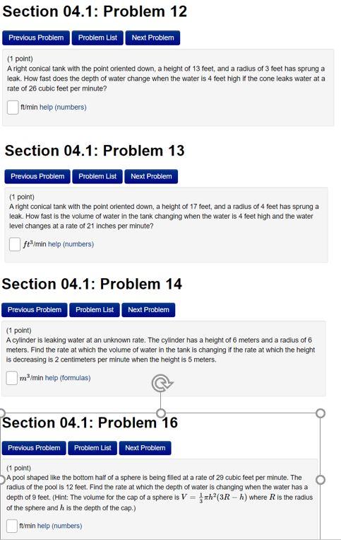 Solved Section 04.1: Problem 12 Previous Problem Problem | Chegg.com