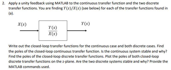 Solved The following closed-loop system has the provided | Chegg.com