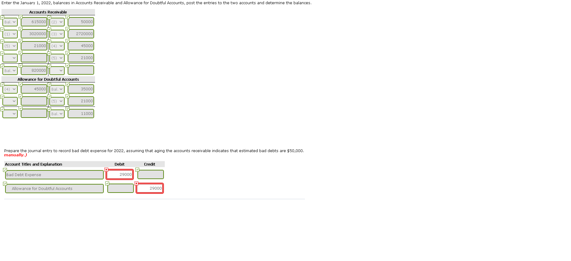 Solved Problem 8-02A (Part Level Submission) At December 31, | Chegg.com
