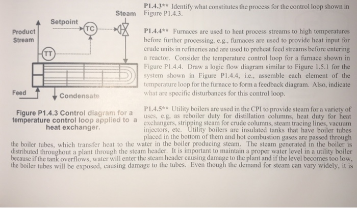 Solved P1.4.3** Identify what constitutes the process for | Chegg.com