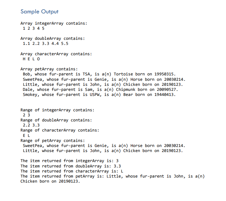 Solved Lab 14 Instructions Generic Methods Background | Chegg.com