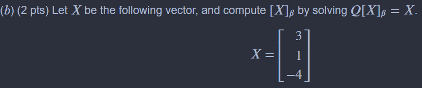 Solved xercise 3: The set \\( \\beta=\\left\\{U_{1}, U_{2}, | Chegg.com