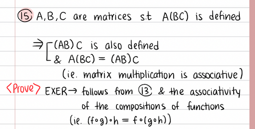 Solved How do I prove fact 15 here? This is from linear | Chegg.com