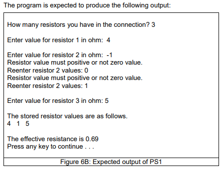Solved Computer Programming PROBLEM STATEMENT Using modular | Chegg.com