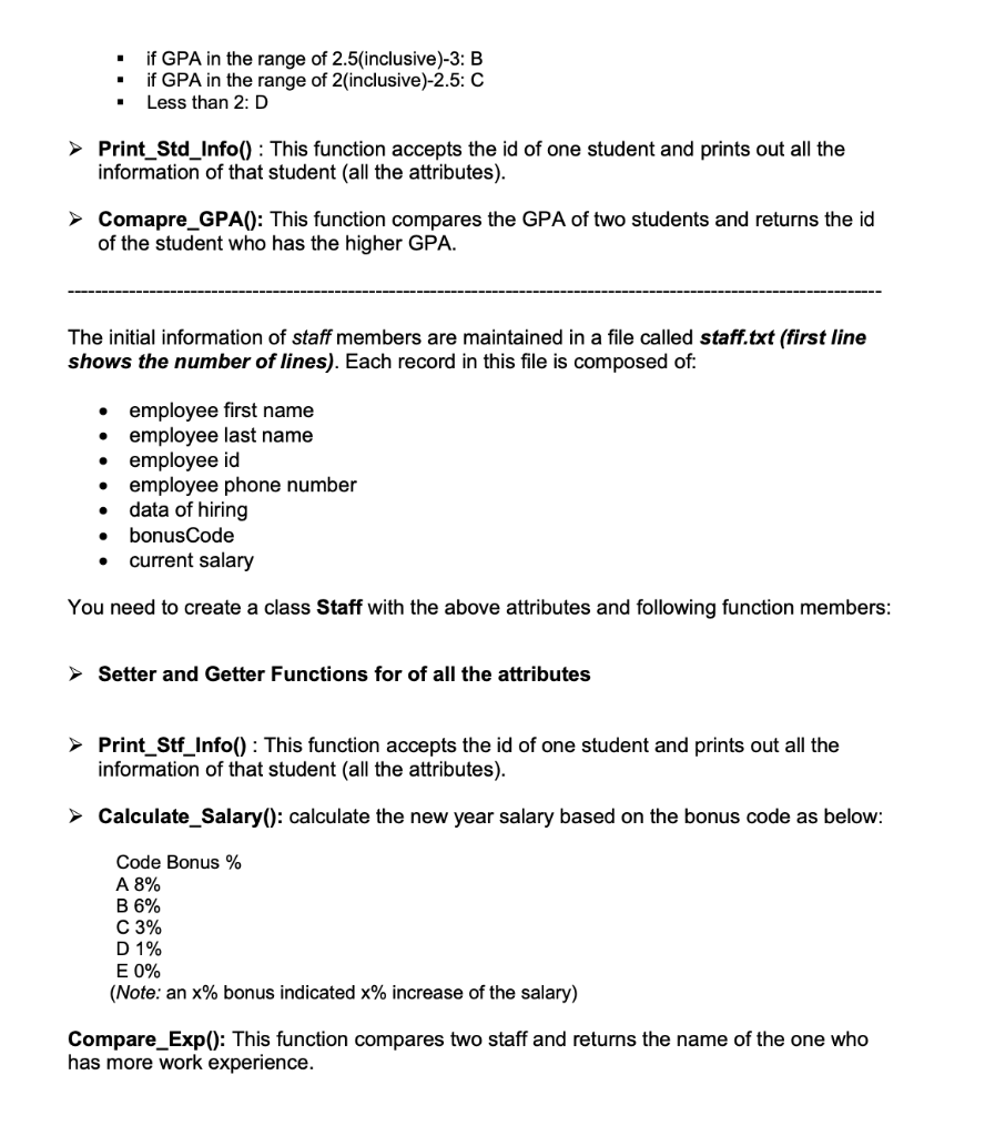 Purpose: The purpose of this project is to allow you | Chegg.com