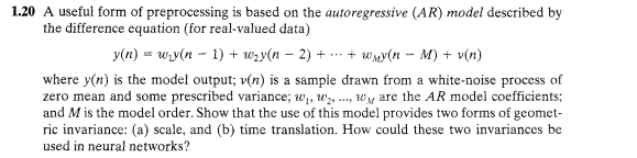 Solved 0 A useful form of preprocessing is based on the | Chegg.com