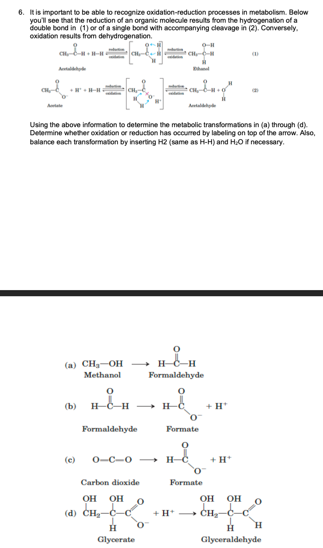 Solved 6. It is important to be able to recognize | Chegg.com