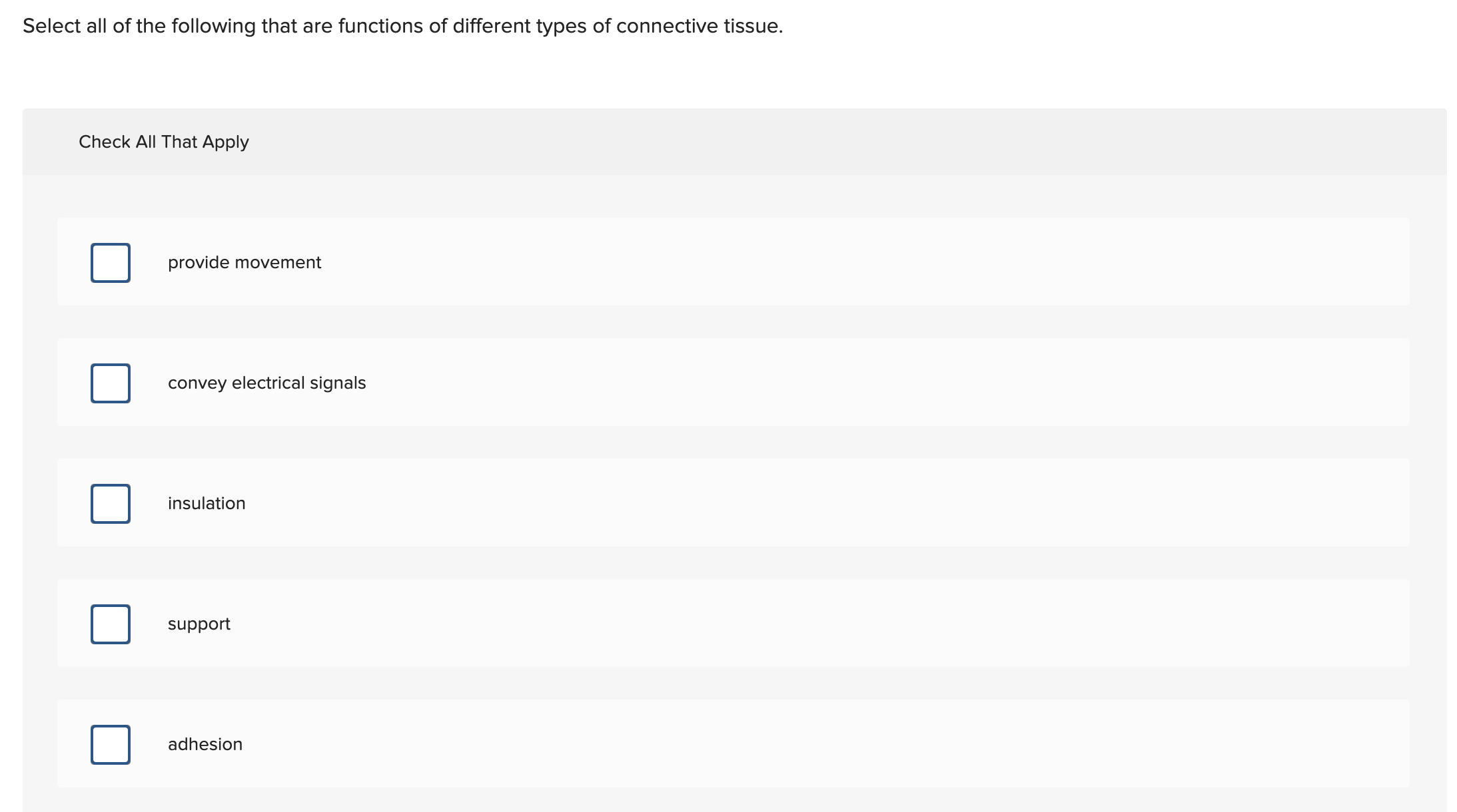 Solved Select all of the following that are functions of | Chegg.com