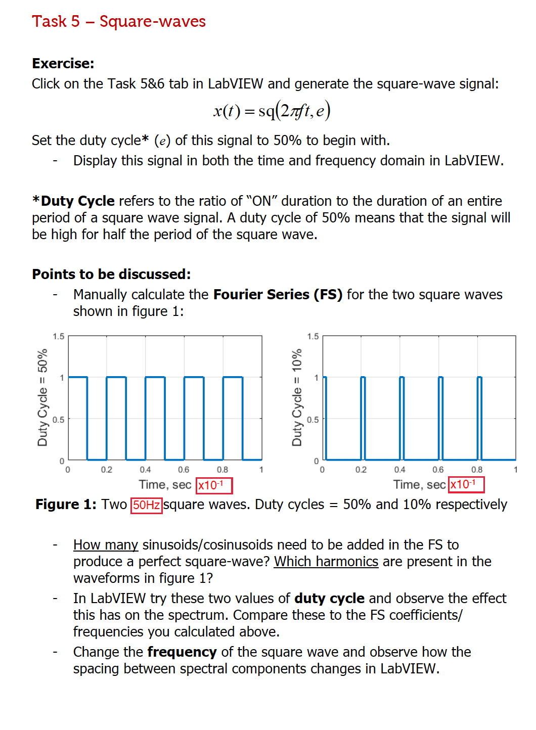 Solved Exercise: Click on the Task 5&6 tab in LabVIEW and | Chegg.com