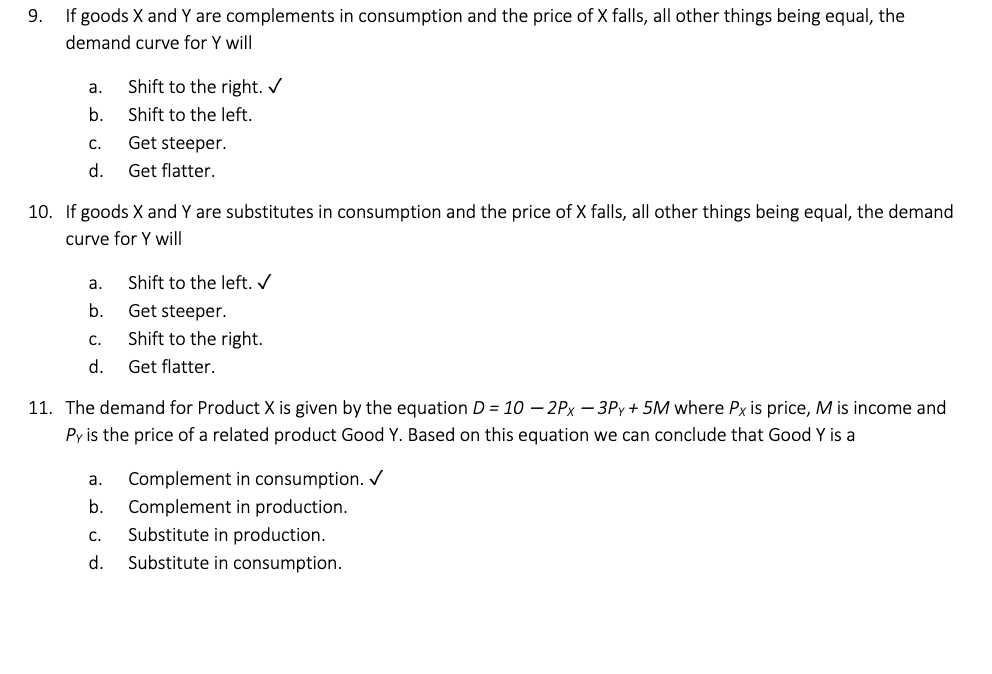 Solved If goods x ﻿and Y ﻿are complements in consumption and | Chegg.com