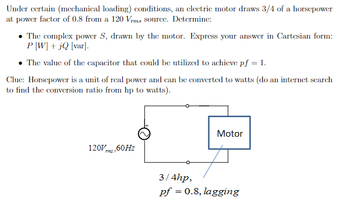 Solved I used P/S=powerfactor equation to get S and then | Chegg.com