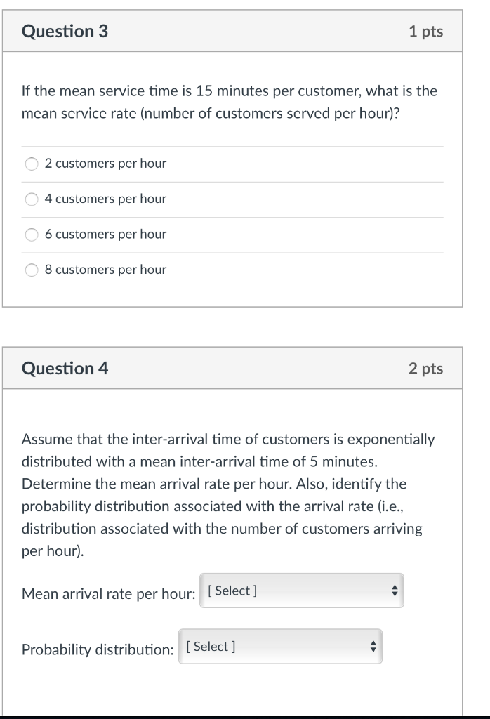 Solved Some Formulas on Queues The first 10 formulas and | Chegg.com