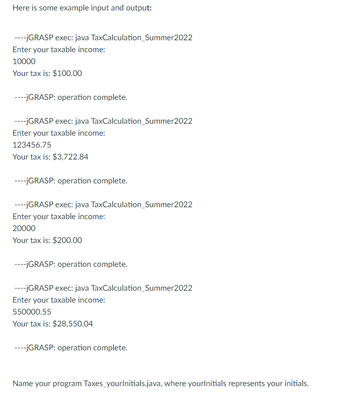 Solved Intro To Java Write In The Most Simple Way As This 8570