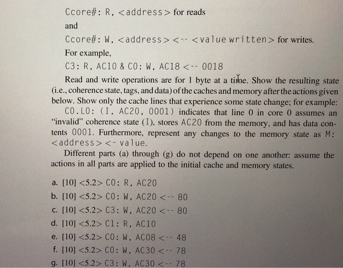 Solved 5.1. [10/10/10/10/10/10/10] For each part of | Chegg.com