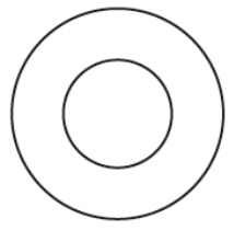 Solved The figure shows the circular paths of two particles, | Chegg.com