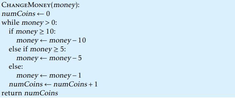 Solved Code in PASCAL 1. Money Change Problem Compute the | Chegg.com