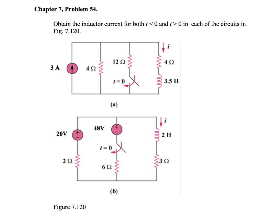 Solved Chapter 7, Problem 54. Obtain the inductor current | Chegg.com Solved Chapter 7, Problem 54. Obtain the inductor current | Chegg.com