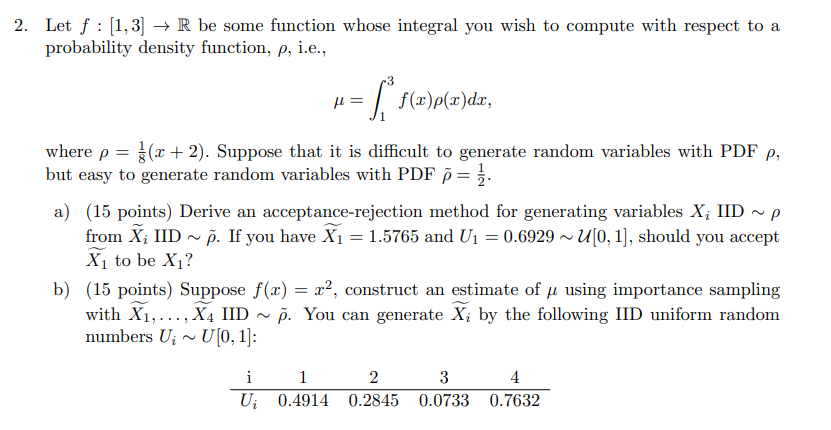 Solved Let f:[1,3]→R be some function whose integral you | Chegg.com