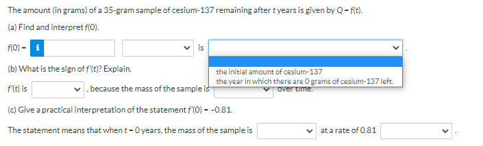 Solved The amount (in grams) of a 35 -gram sample of | Chegg.com
