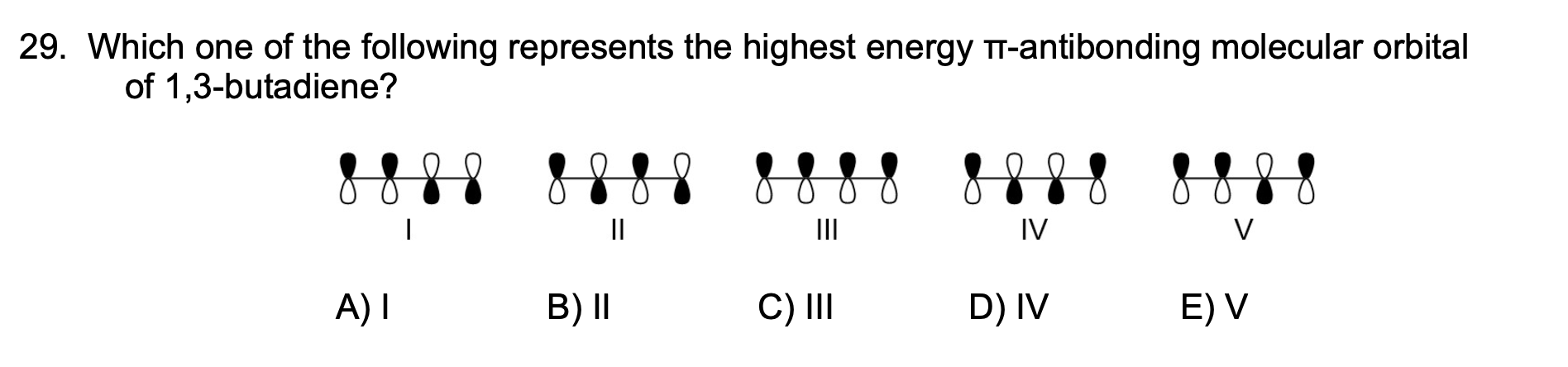 Solved 29. Which one of the following represents the highest | Chegg.com