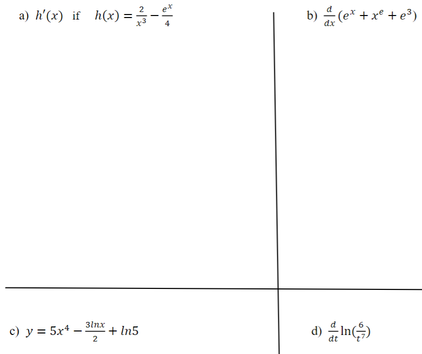 Solved Find the derivative of each function. Simplify the | Chegg.com