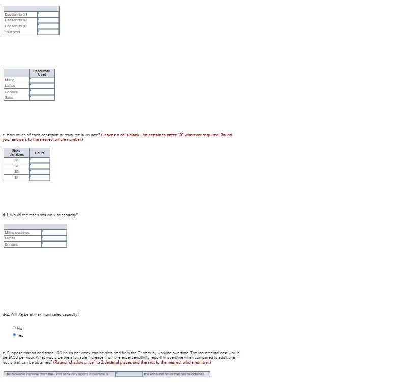 Solved Solve the following problem with Excel Solver: (Leave | Chegg.com