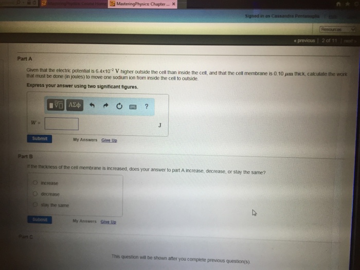 Solved on mast masteri BSC GNET 102 TECH PHYSICS il Spring | Chegg.com