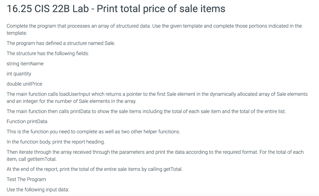 Solved I did the code but I don't know how to fix my code in | Chegg.com