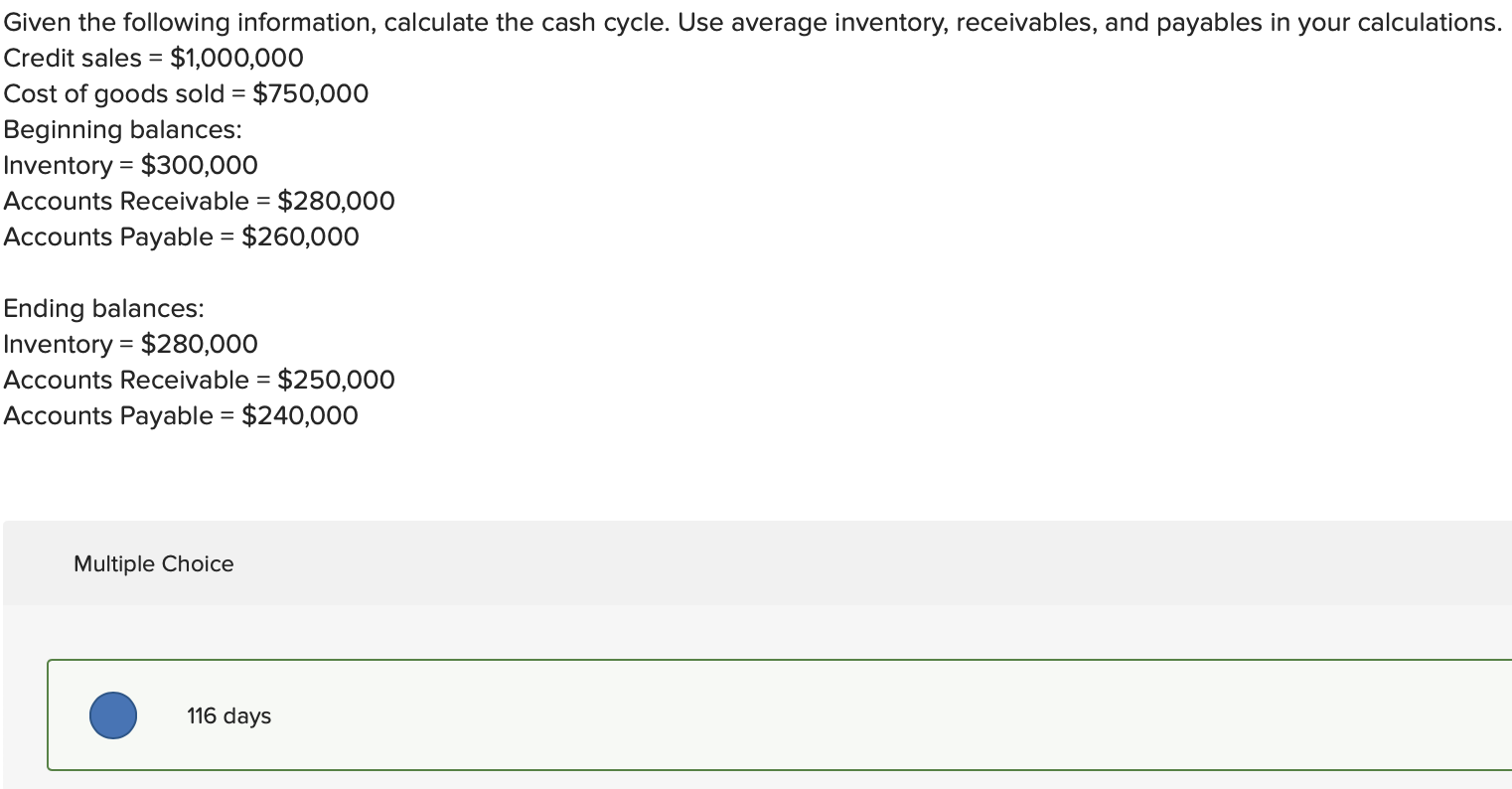 Solved hello, can someone help me with this managerial | Chegg.com