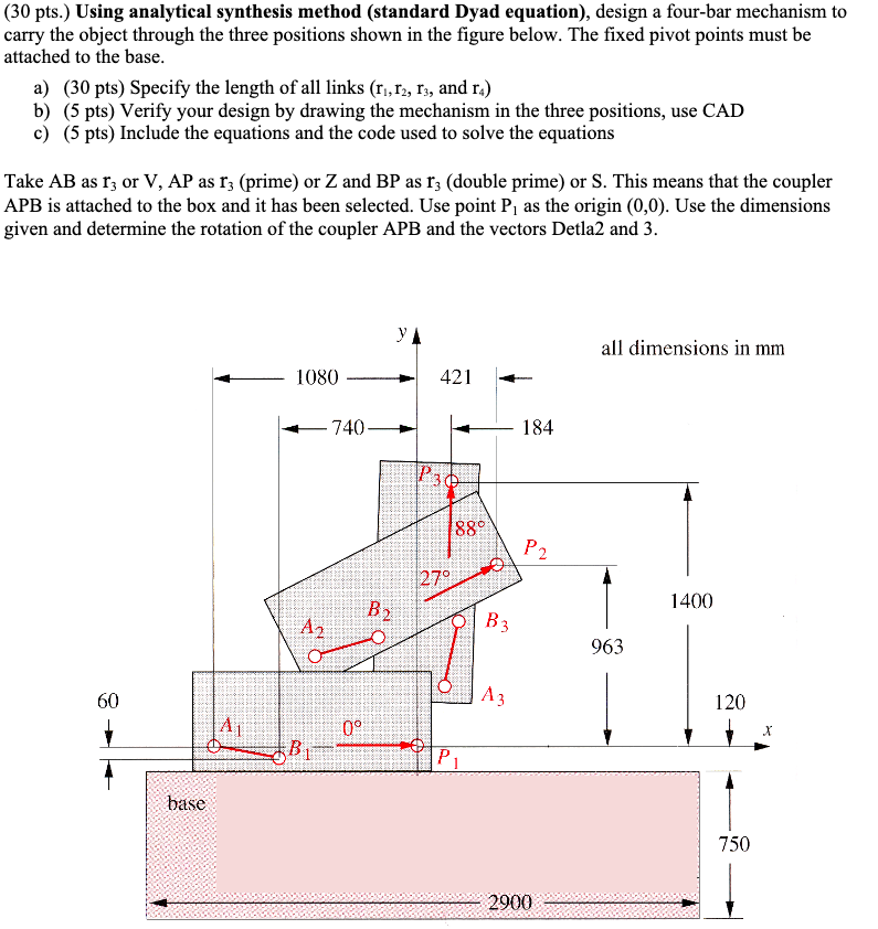 Solved Please do parts a through c. Use standard dyad | Chegg.com