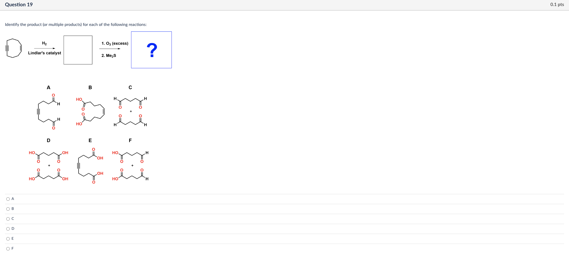 Solved Identify the product (or multiple products) for each | Chegg.com