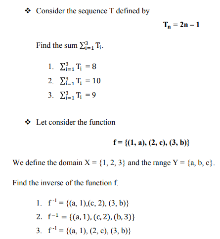 Solved * Consider the sequence T defined by T = 2n-1 Find | Chegg.com