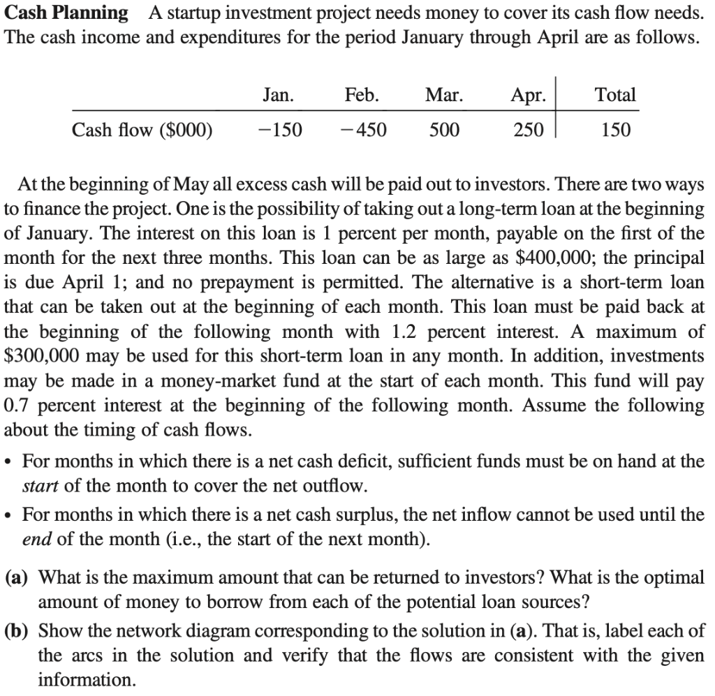 Solved Please Solve This Question Using Excel Solver And 