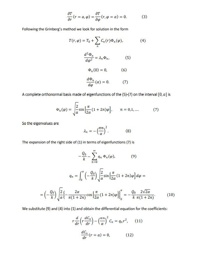 Solved After you transform the boundary condition at r=b, | Chegg.com