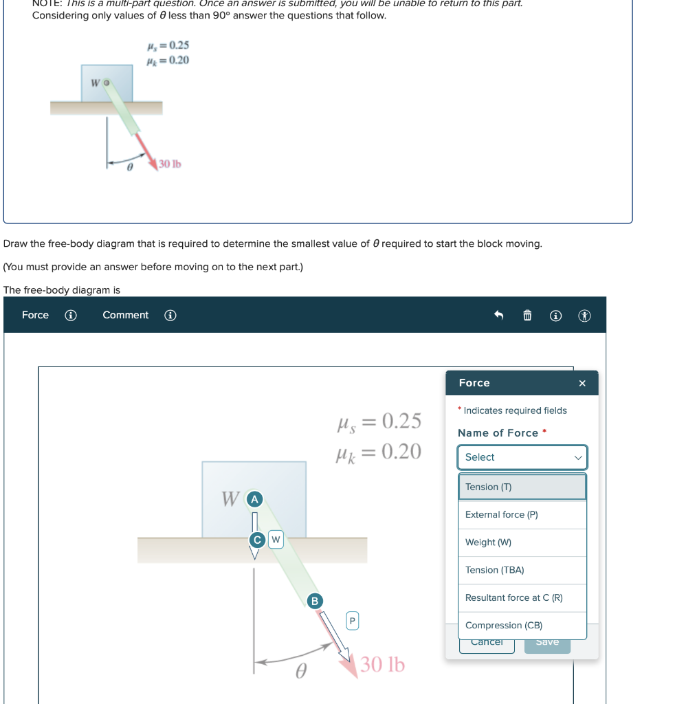 Solved NOTE: This is a multi-part question. Once an answer | Chegg.com