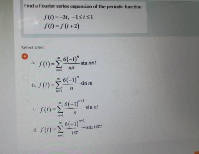 Solved 3) 1 how to solve this Fourier series question. And | Chegg.com